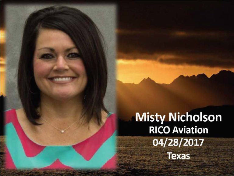 2018 National EMS Memorial Service Honoree Misty Dawn Nicholson ...